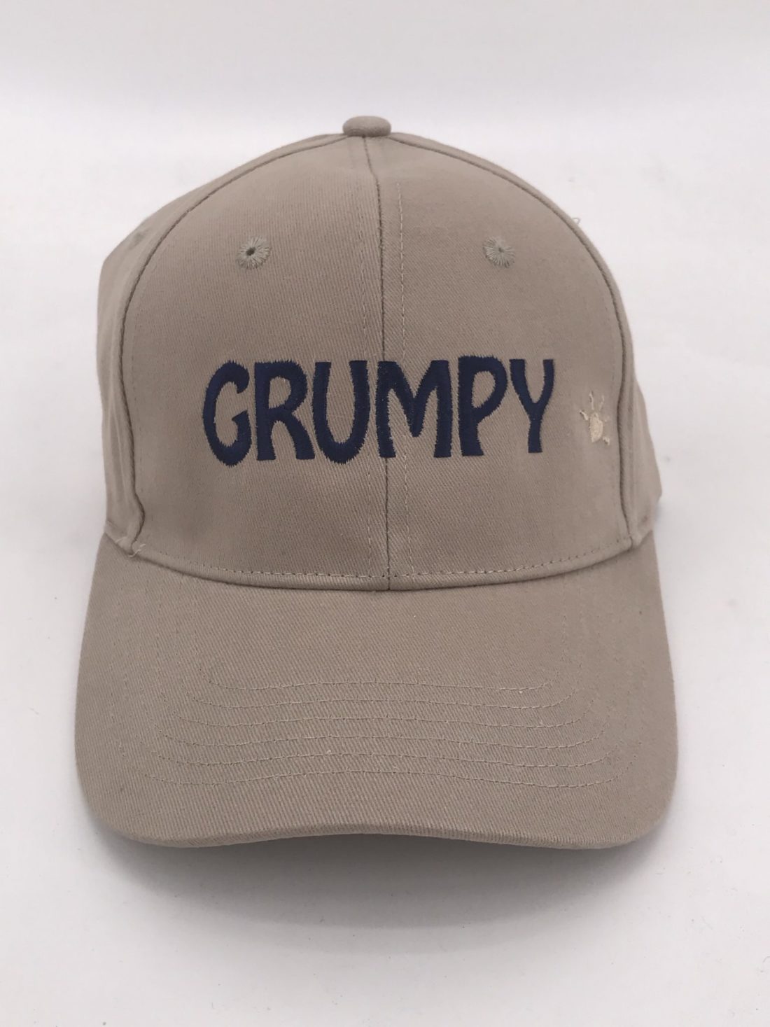 Men’s Khaki Ball Cap “GRUMPY” – Somebody Special Calls Me