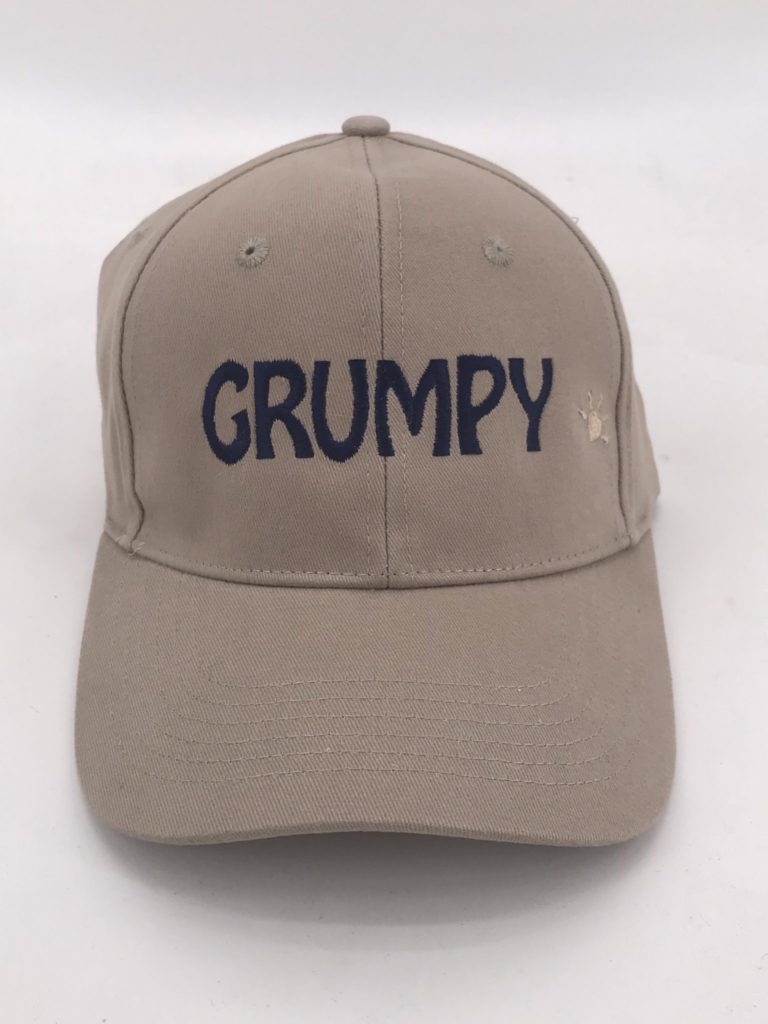 Men’s Khaki Ball Cap “GRUMPY” – Somebody Special Calls Me