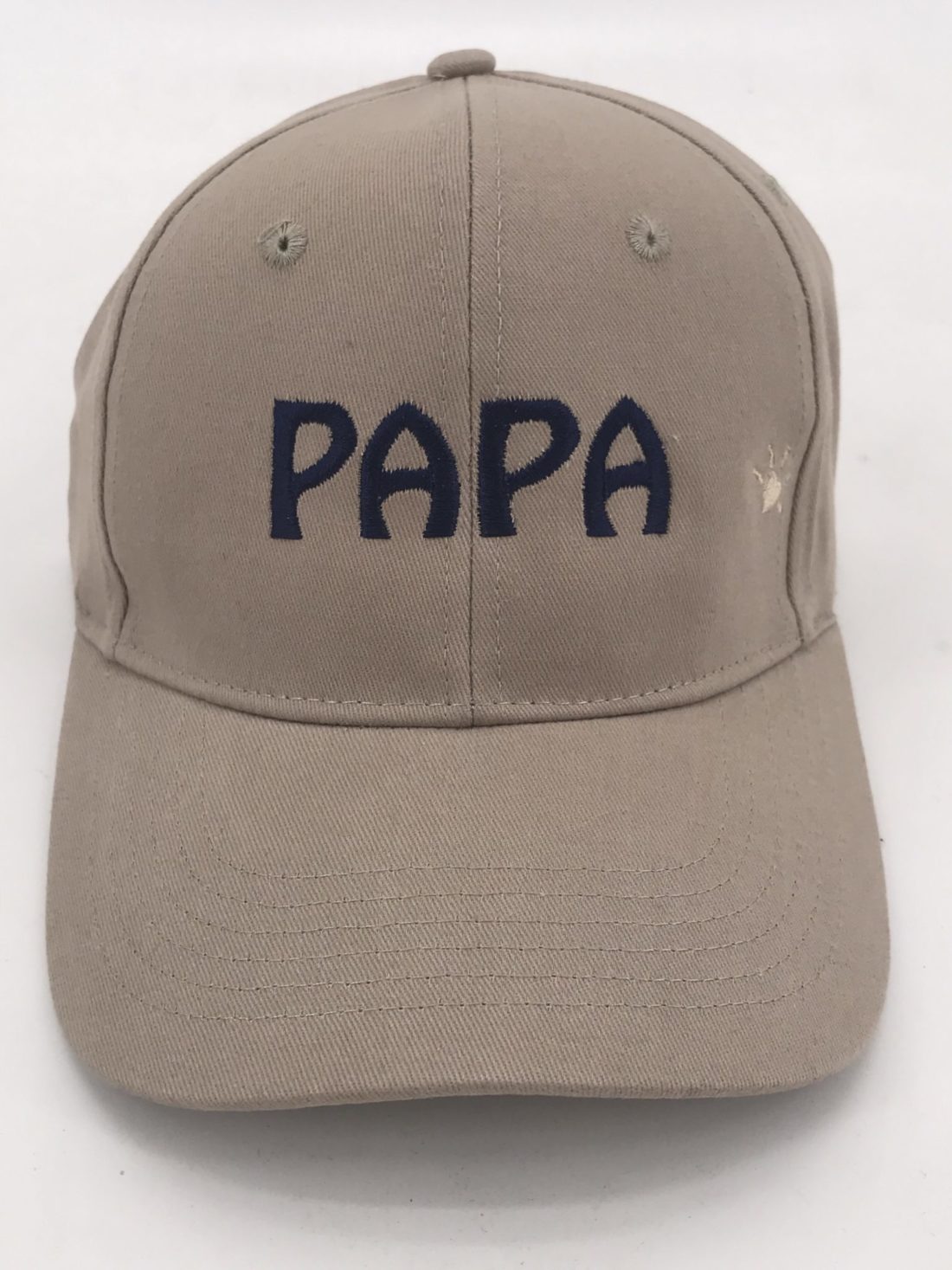 Men’s Khaki Ball Cap “PAPA” – Somebody Special Calls Me